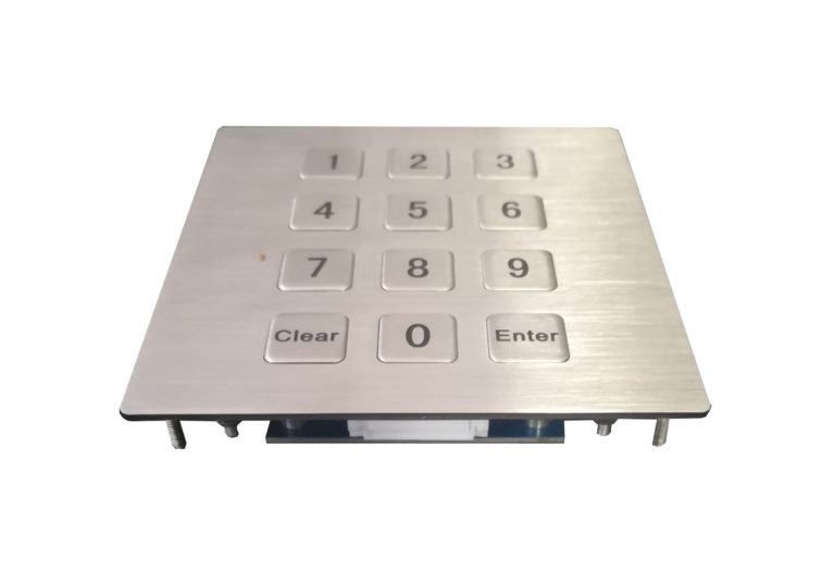 Front Panel Mount Numeric Keypad P 96kp Shenzhen Pac Technology Co