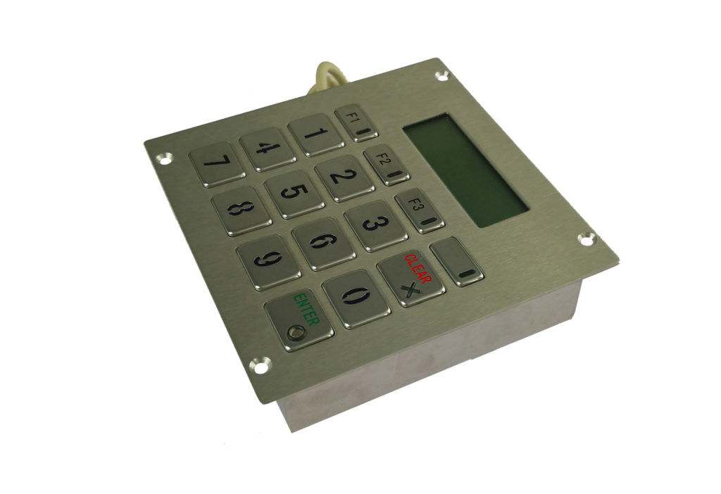 Spi Keypad With Lcd Display Shenzhen Pac Technology Co Limited
